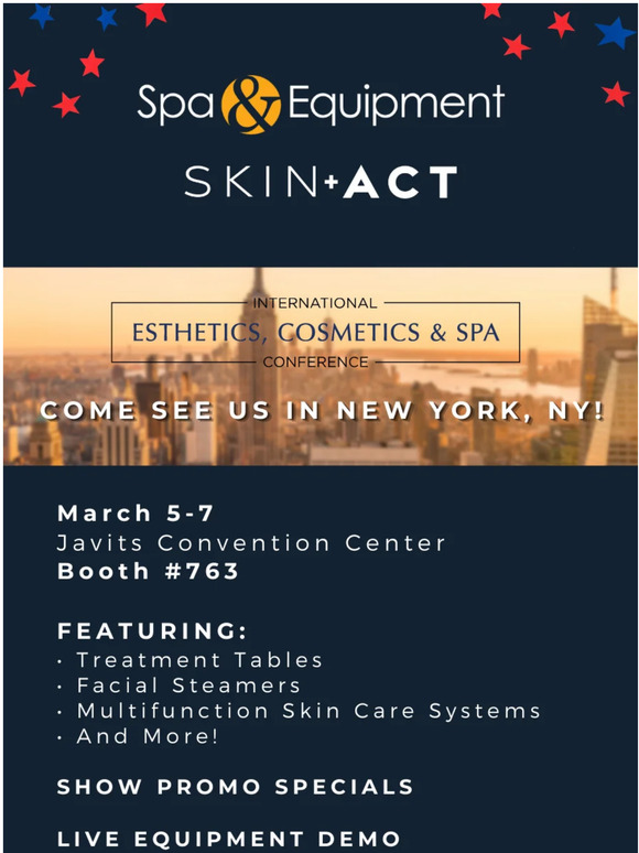 Skin Act: See You at IECSC New York, NY🗽 | Milled
