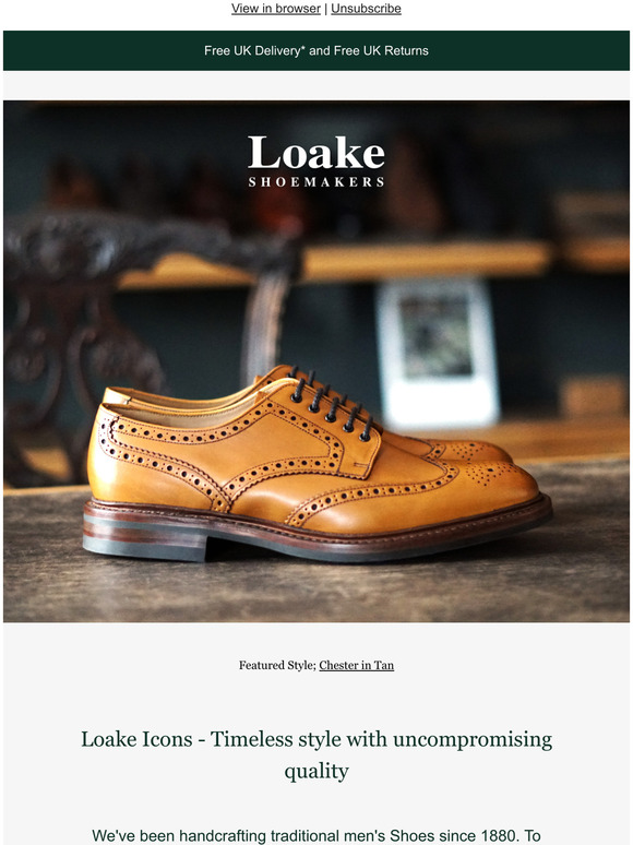 Loake: Loake Icons | Timeless style with uncompromising quality | Milled