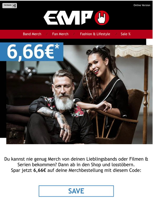 EMP: Dein neues Merch - Jetzt 6,66€ günstiger! 😍 | Milled