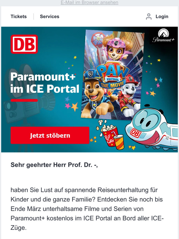 start.de: ICE Portal: Serien- und Film-Tipps für die ganze Familie ...