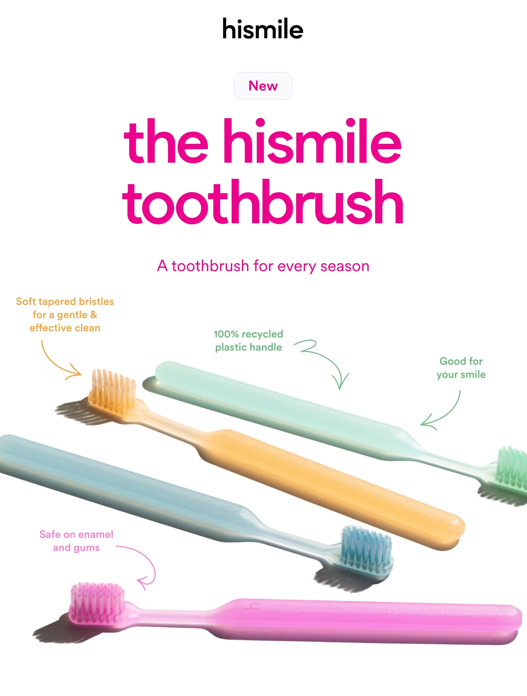 HiSmile: NEW PRODUCT: A New Way to Brush | Milled