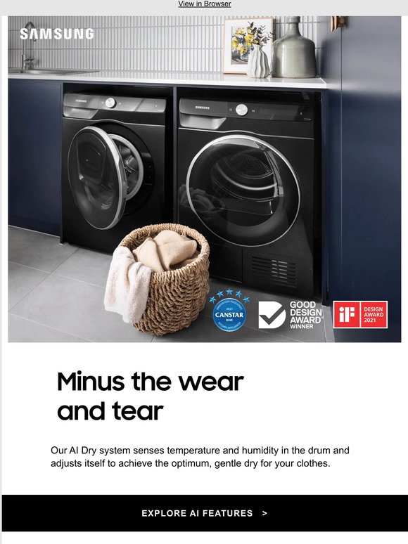 Samsung: Here's the best way to dry your clothes, — | Milled