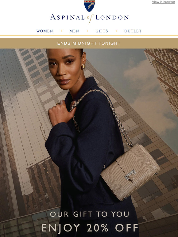 Aspinal of London: Last Chance to Enjoy Your Exclusive Gift | Milled