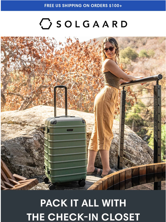 Solgaard: Pack it all with The Check-In Closet | Milled