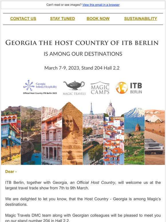Magic Travels: The Host Country of ITB Berlin - Georgia is Among Our ...