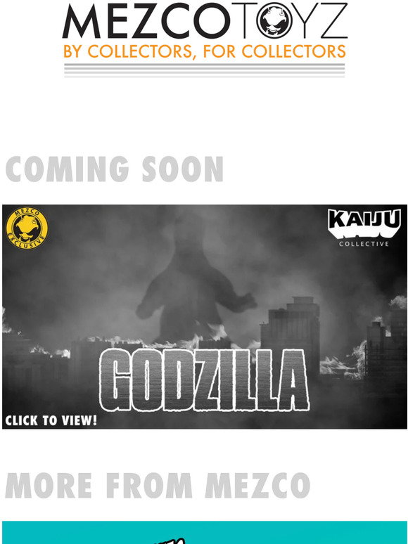 Mezco Toyz: Coming Soon: Godzilla (1954) 🦖 | Milled