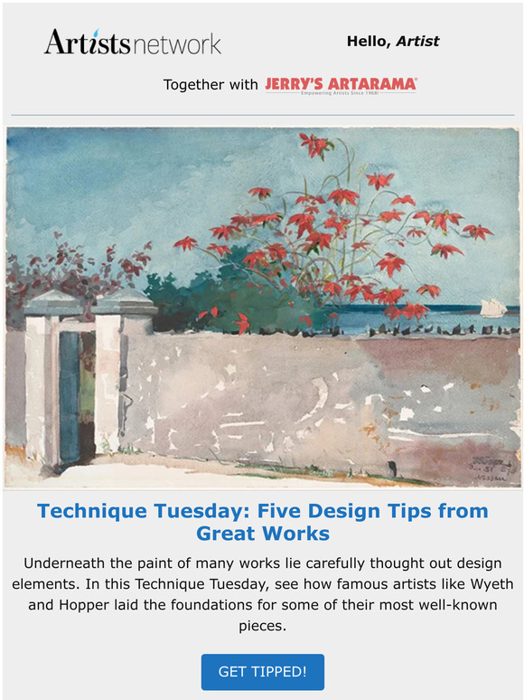 Artists Network: Technique Tuesday: Five Design Tips from Great Works ...