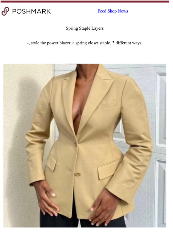 Poshmark: How to style: The power blazer | Milled