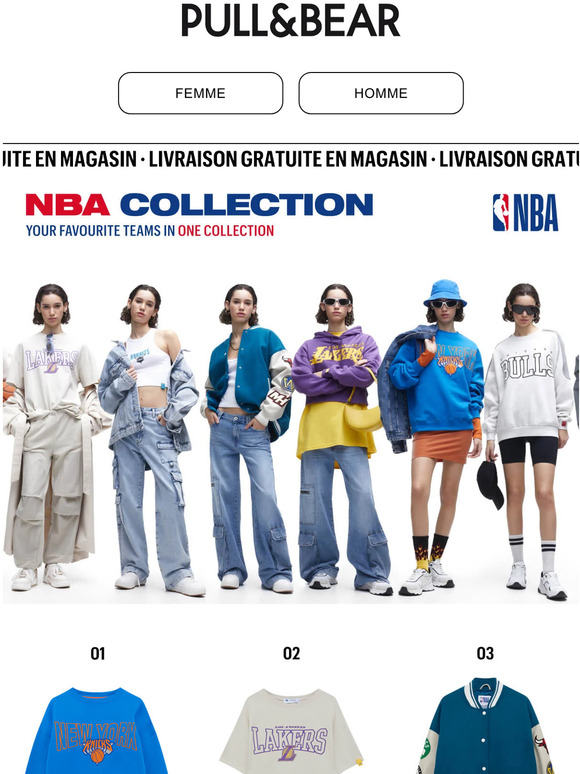 Pull&Bear: Direction les gradins ! ⛹️ NBA & Pull&Bear | Milled