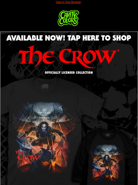 Cavitycolors: 💀 THE CROW - Available Now! 🔥 | Milled