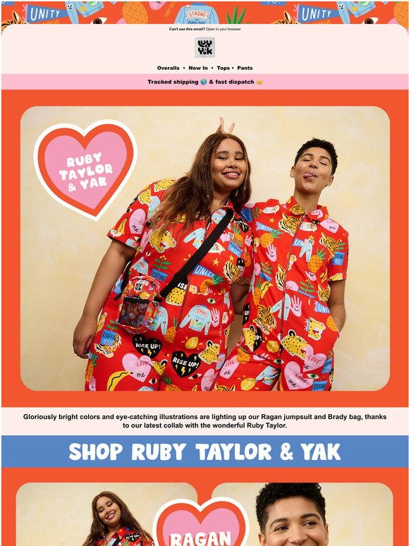 Lucy and Yak: Artist collab alert 🚨: Ruby Taylor & Yak 🎨 | Milled
