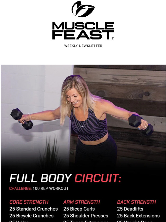 Muscle Feast: Full Body Circuit Workout Inside | Milled