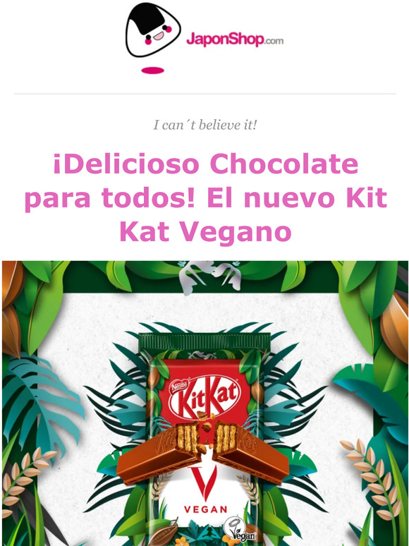 JaponShop: 👀 Nuevo Kit Kat Vegano + ⭕ Coca Cola Plus China | Milled
