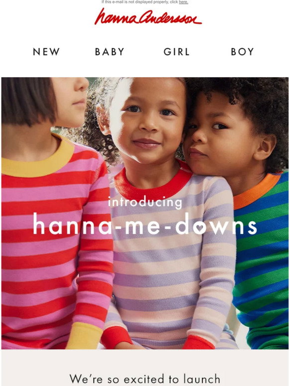 Hanna Andersson: Introducing Our New RESALE Site! | Milled