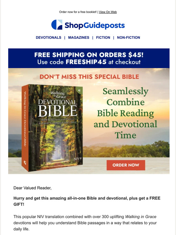 Guideposts: An Amazing Bible & Devotional All-in-One! | Milled