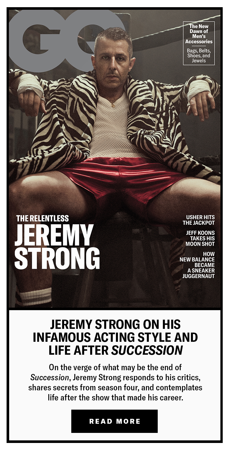 GQ: GQ Cover Star Jeremy Strong on Life After Succession | Milled