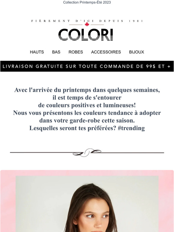 Colori: Les couleurs du printemps 🌈 | Milled