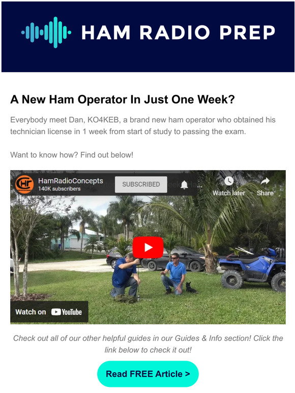 Ham Radio Prep: You wont BELIEVE how fast this person became a ham! 📻 ...