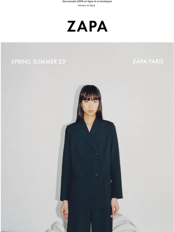 ZAPA: NEW IN | Collection Printemps-Eté 2023 | Milled