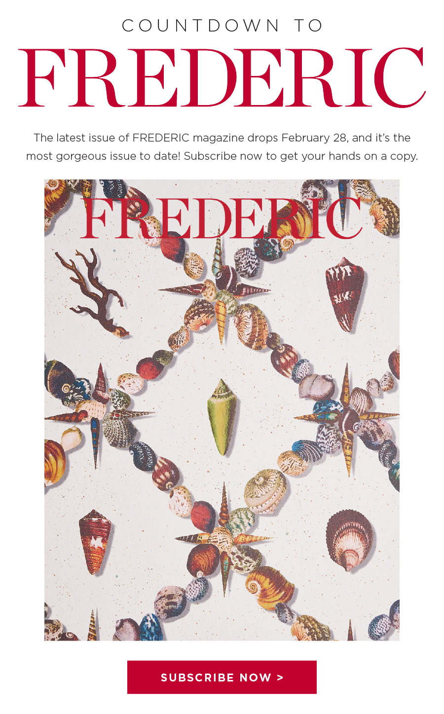 Schumacher: A sneak peek inside the latest issue of Frederic! | Milled