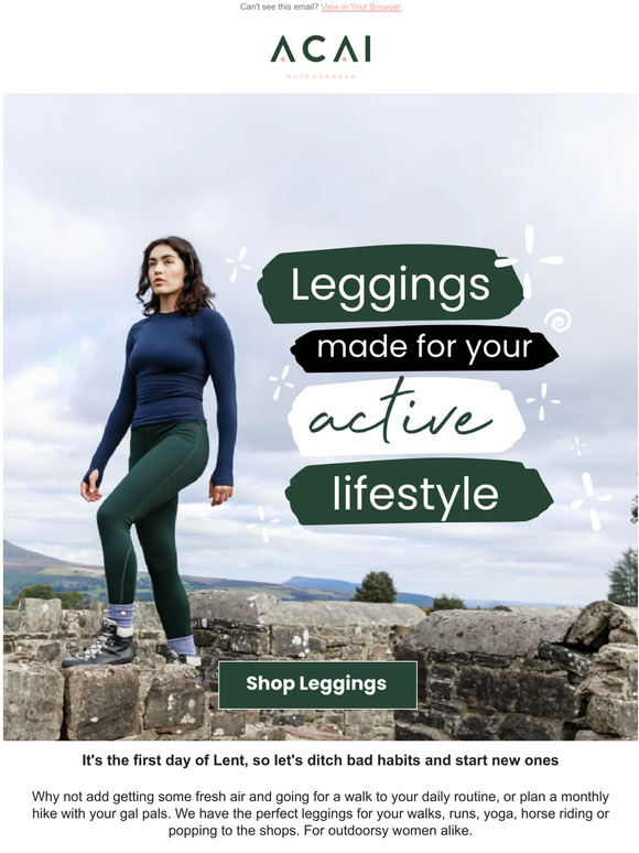 ACAI Outdoorwear: Kick start your resolutions this Lent with ACAI | Milled