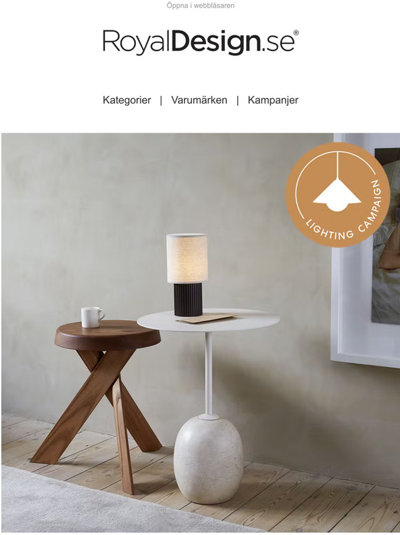 Royal Design: Veckans tips: portabla lampor! | Milled