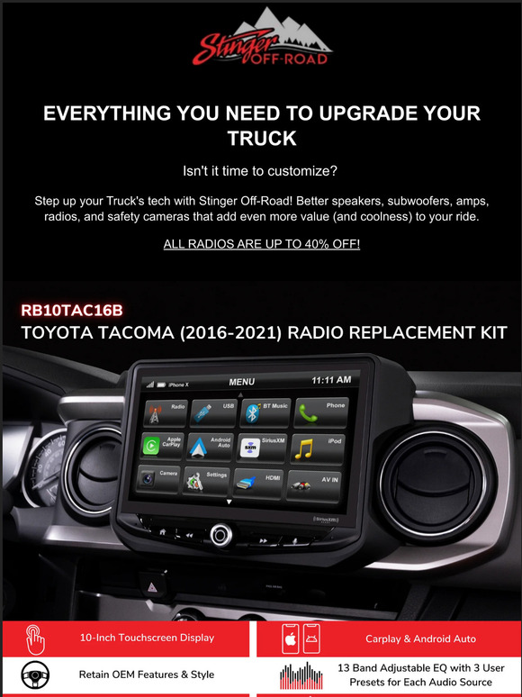 Stinger Off-Road: Our Top Picks For Your Next Truck Upgrade! | Milled