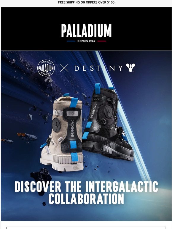 Palladium Boots: THE INTERGALACTIC COLLABORATION IS BACK 🪐 | Milled