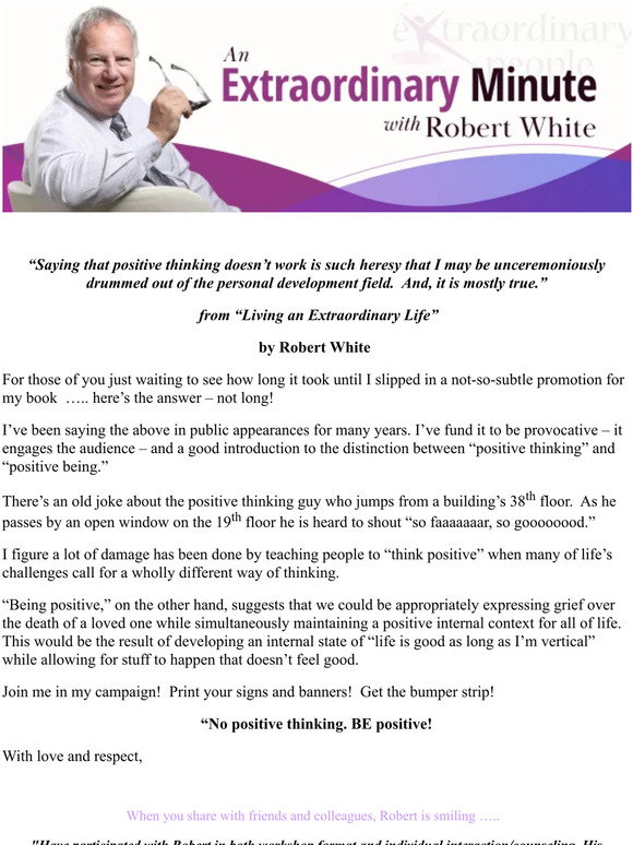 Extraordinary People: Is — choosing attitude first? | Milled