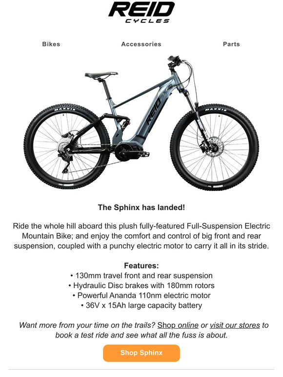 Reid Cycles: Our New Full-Suspension ⚡ Electric MTB ⛰️ Meet the Sphinx ...