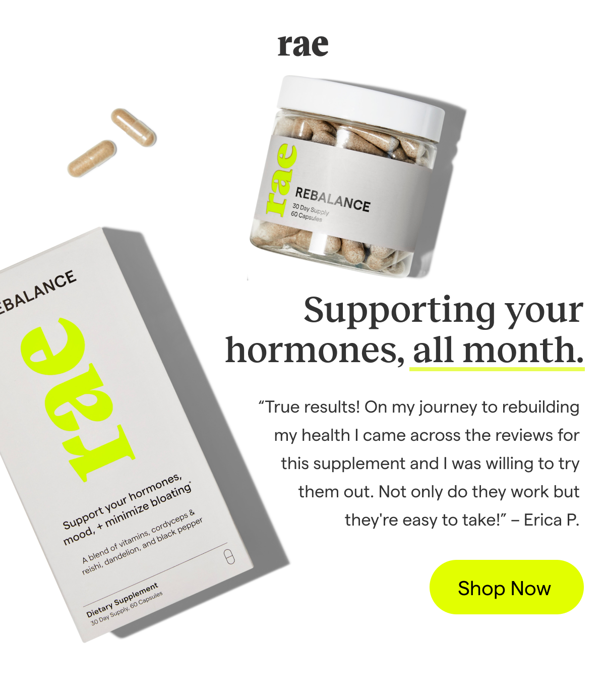 Rae Wellness: "True results!" | Milled