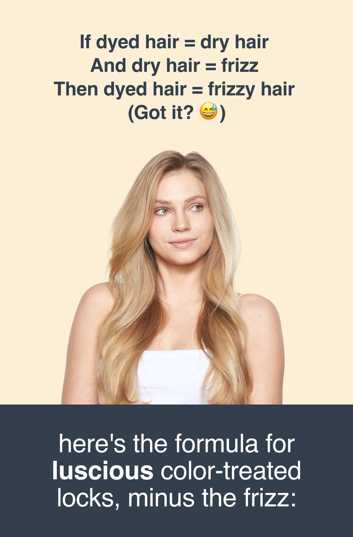 Milk Shake: 🤓 The formula for frizz-free dyed hair | Milled