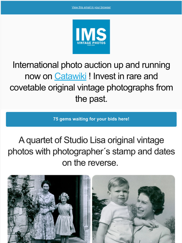IMS Vintage Photos: 🔴RARE PHOTOS CATAWIKI AUCTION NOW!🔵 | Milled