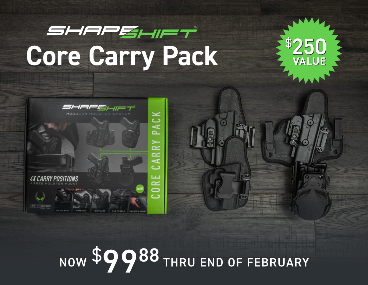 Alien Gear Holsters: Get to know our Core Carry Pack. | Milled