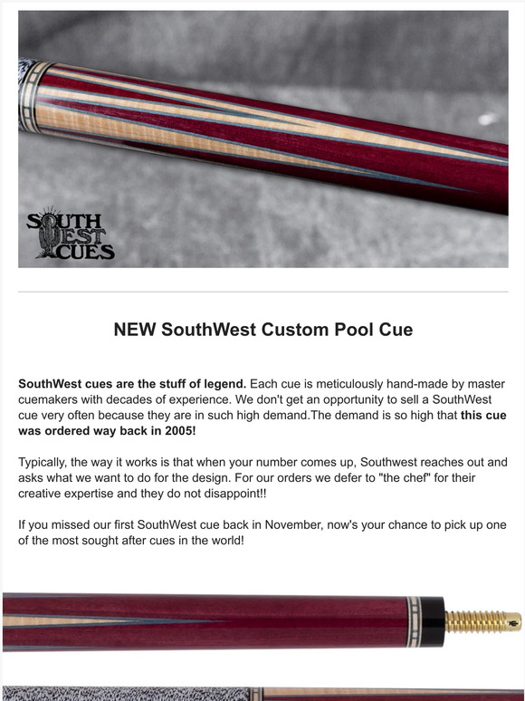 PoolDawg: New - 🌵SouthWest Cue🌵 AND Predator Limited Edition Cue 🦅 | Milled
