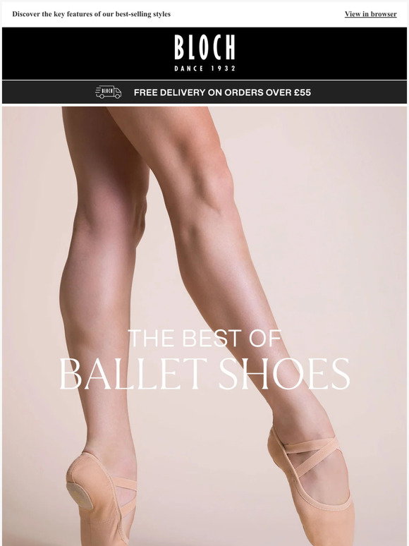 Bloch Shoes: The best of Ballet Shoes | Milled