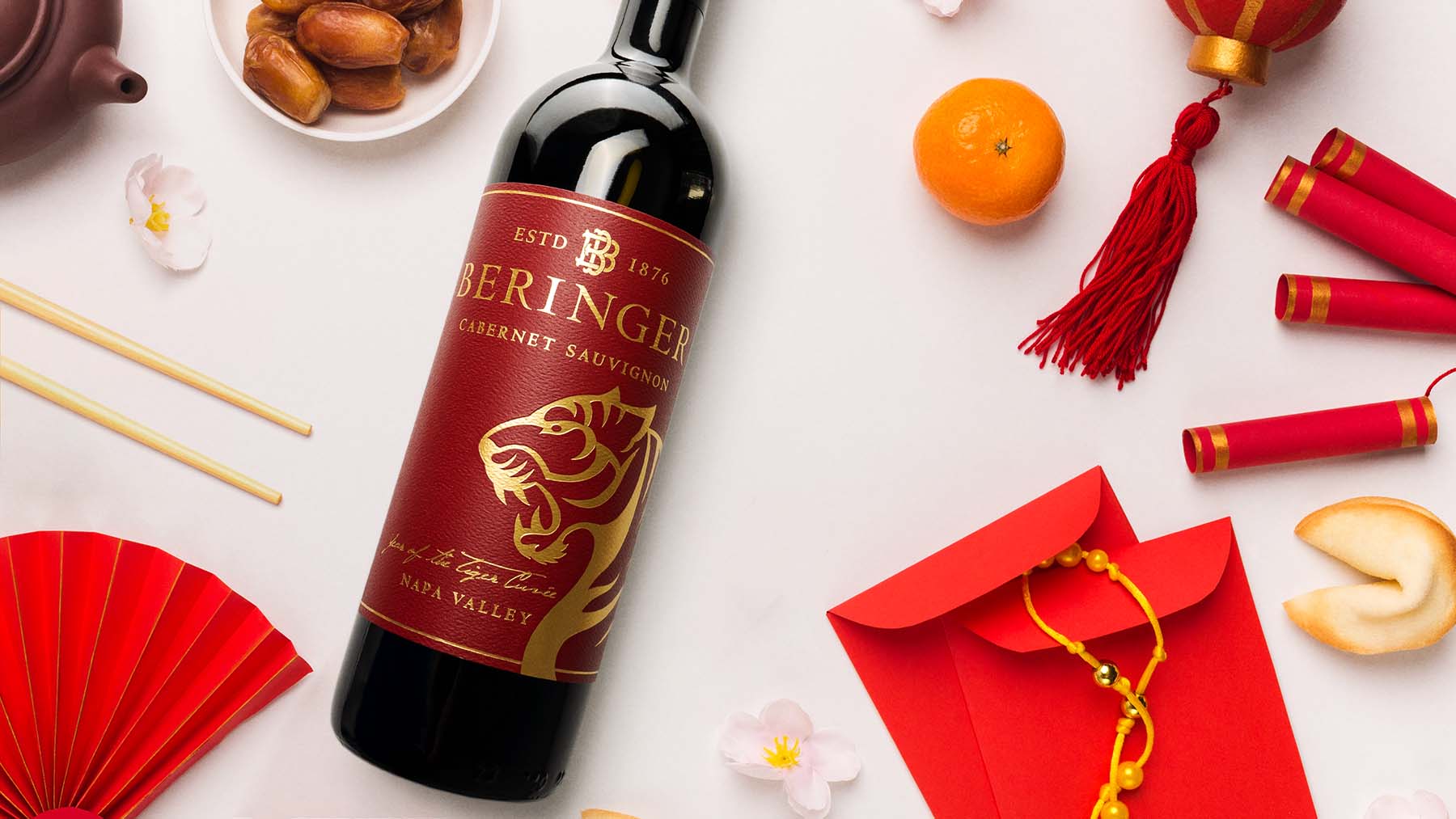 Beringer Vineyards: 50% Off 2019 Year of the Tiger Cuvée Napa Valley ...
