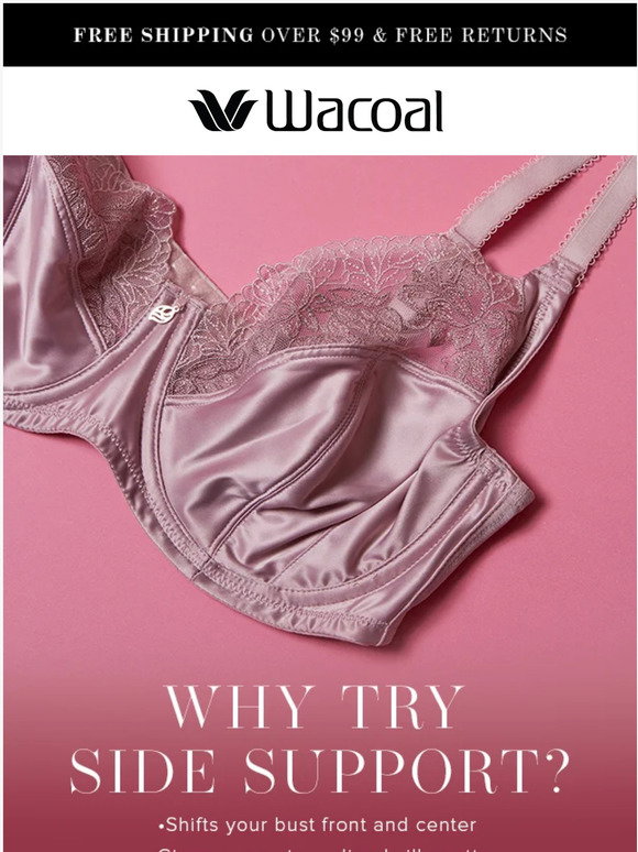 Wacoal: Side Support Bras Made Just For You | Milled