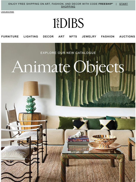 1stDibs: Explore our new catalogue for spring | Milled
