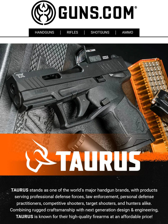 Guns.com: Taurus TX22 Compact - The Most Advanced .22 LR Rimfire On The ...