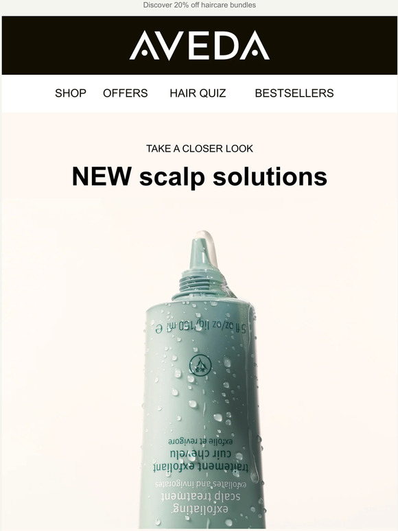 Aveda: Take a closer look at Scalp Solutions | Milled