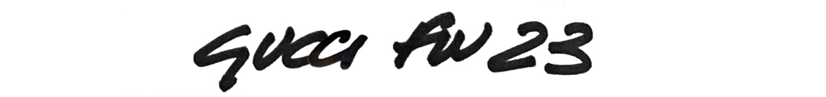 Gucci: Live Tomorrow: Fall Winter 2023 Fashion Show | Milled