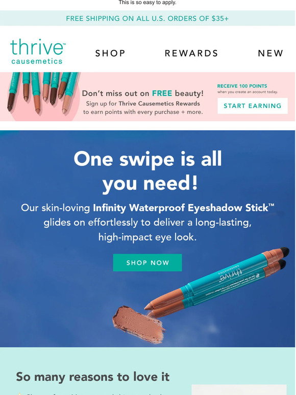 Thrive Causemetics: Effortless Eye Look in Seconds | Milled