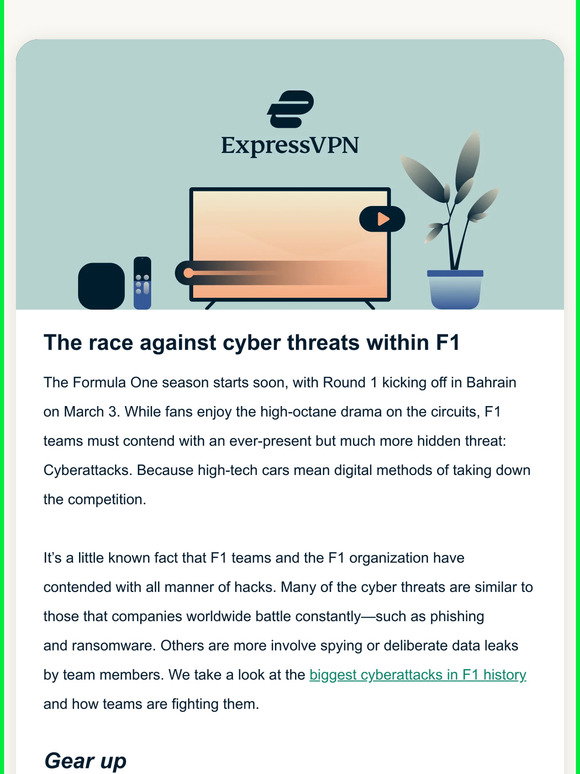 ExpressVPN: How F1's high-tech races draw cyber threats | Milled