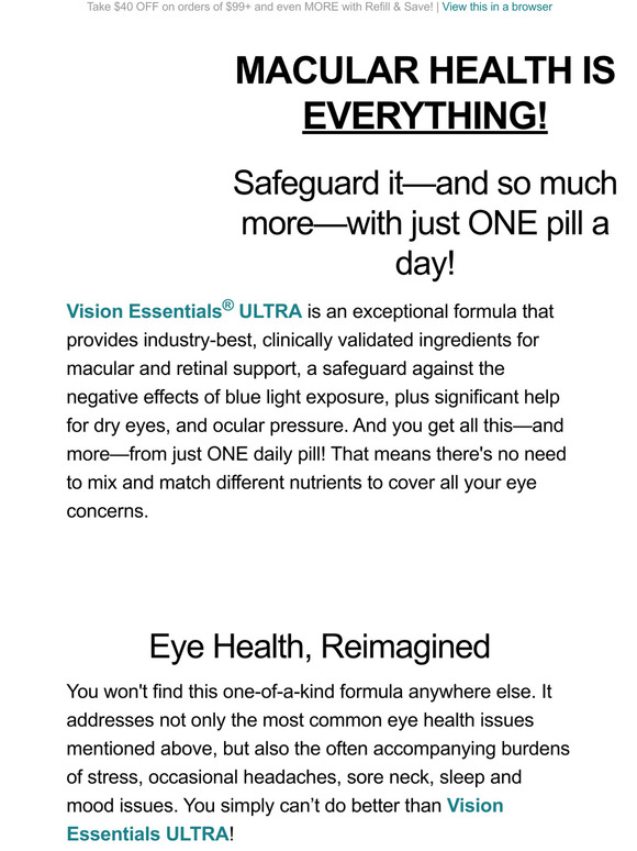 Healthy Directions: INSIDE: How to take care of your precious eyes & SAVE BIG! | Milled