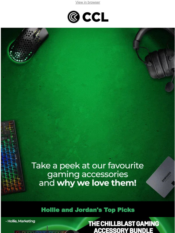 CCL Computers: STAFF PICKS: Our top 5 Gaming Accessories and why we ...