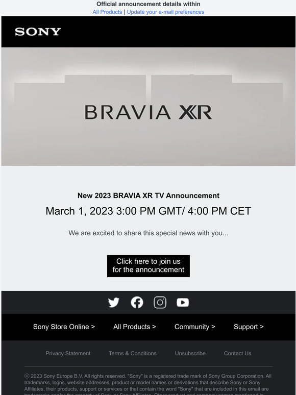 Sony: Ready to see our NEW 2023 TV LINE-UP? | Milled