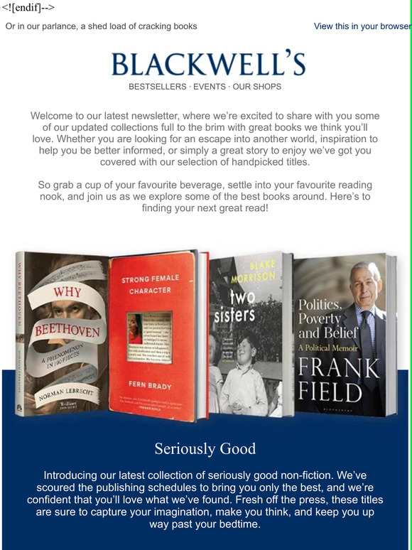 Blackwell's: Collection (noun) a group of objects of one type that have ...