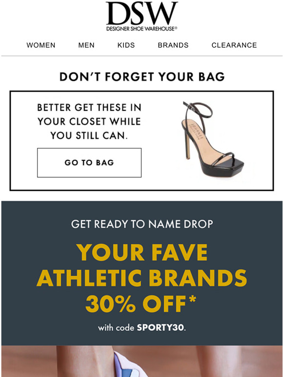 DSW: Did you know these brands are 30% off? | Milled