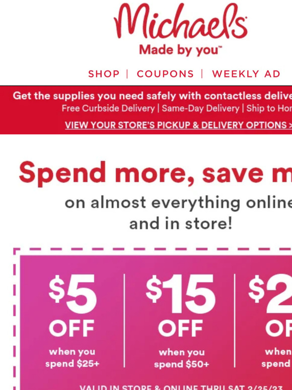 Michaels: Find your new favourite drawing supplies with BOGO deals ...